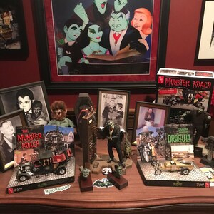 Dave Woodman's THE MUNSTERS Parody Caricature Limited Edition Signed ...