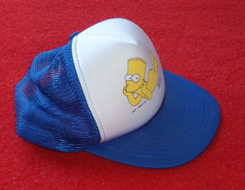 The Simpsons Bart Simpson Bare Butt Cap Etsy