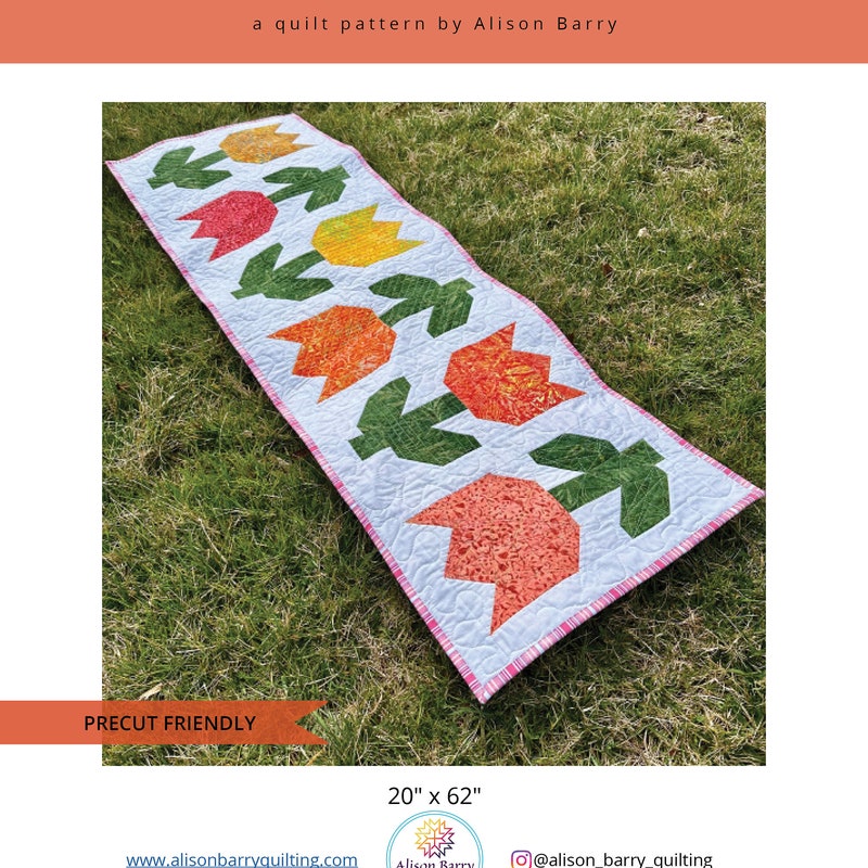 Spring Table Runner - Etsy