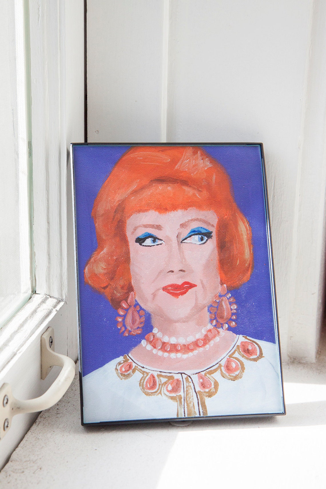 Agnes Moorehead as Endora from Bewitched Framed 5x7 Print | Etsy