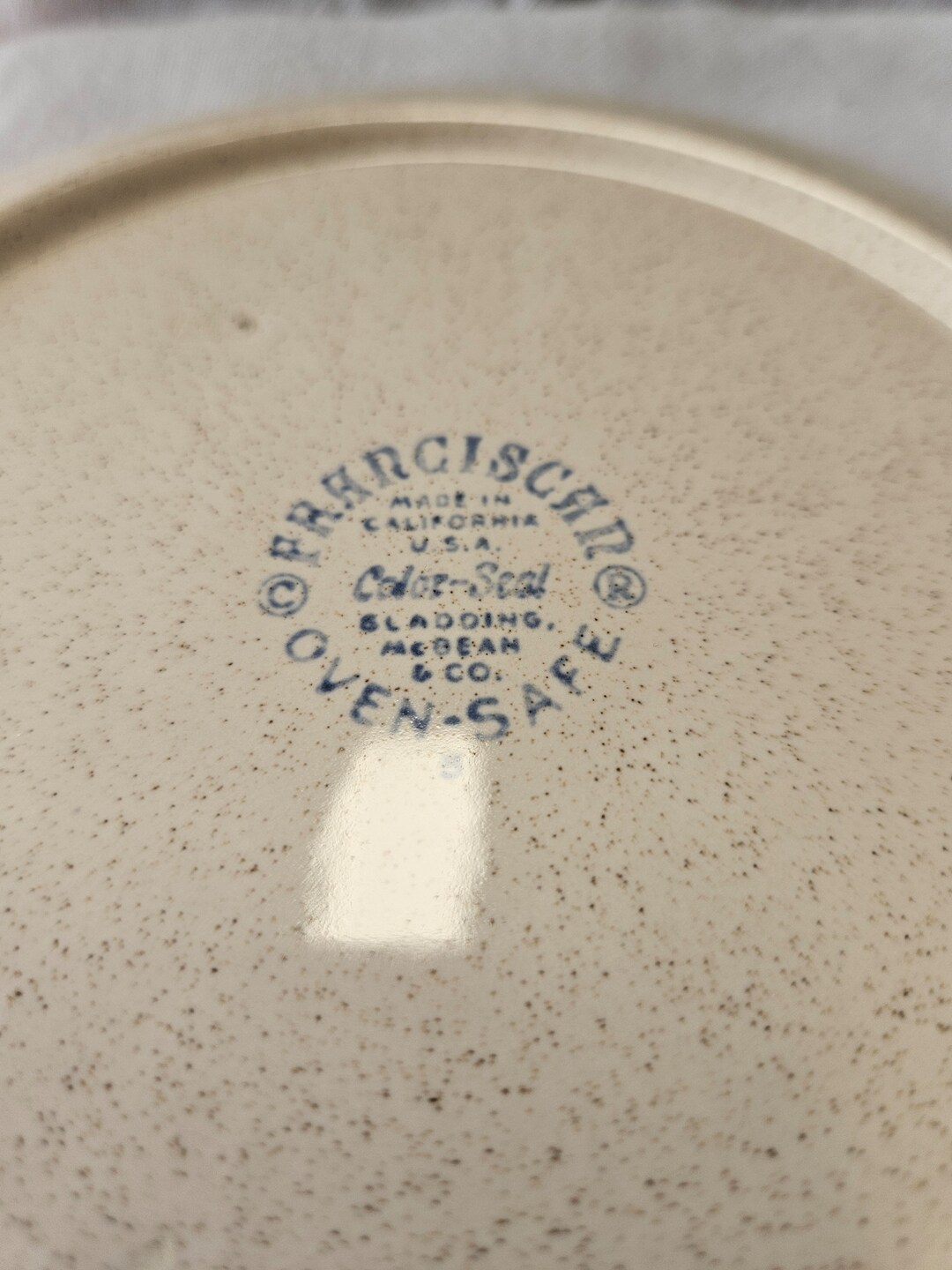 Franciscan Wood Lore Pattern Mushrooms Dessert Bowl 1950s Dishes ...