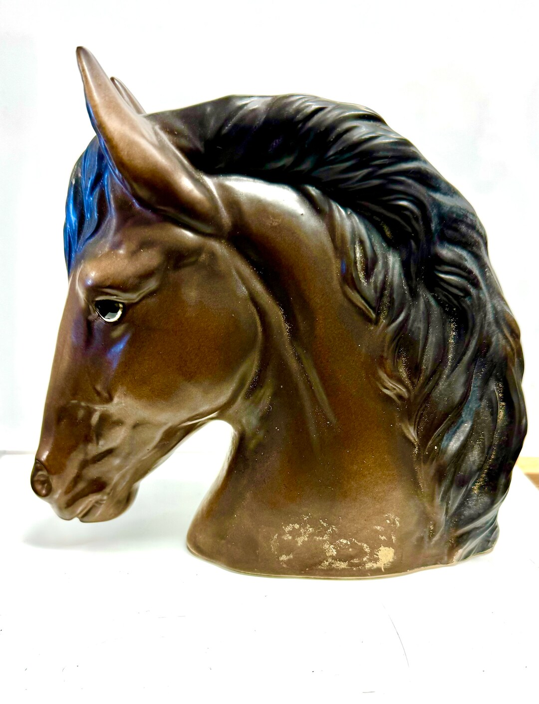 Vintage Horse Head Vase Japan A120 - Etsy