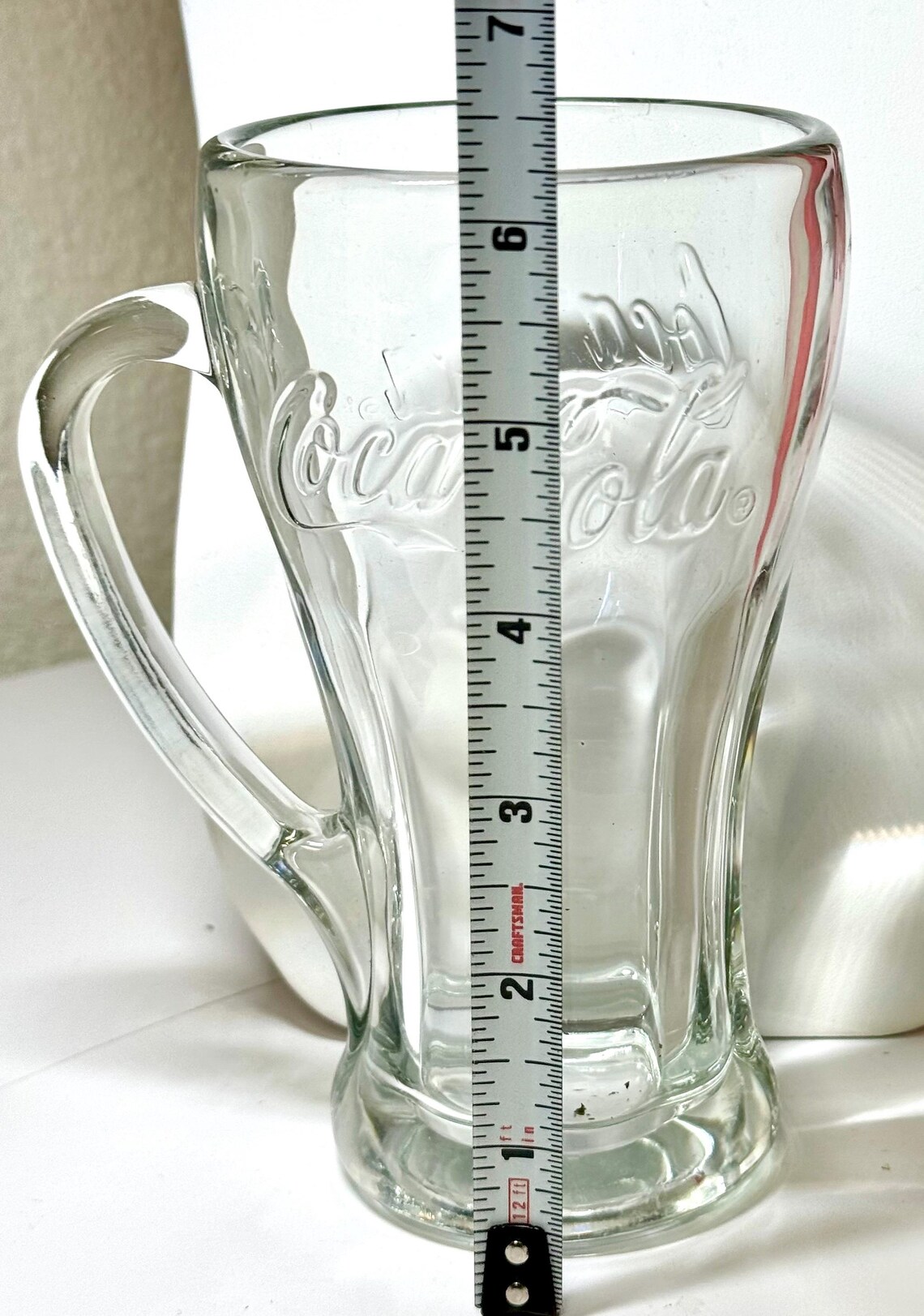 Vintage Coca-cola Drinking Mug by Libbey Heavy Handled Coke Glass - Etsy