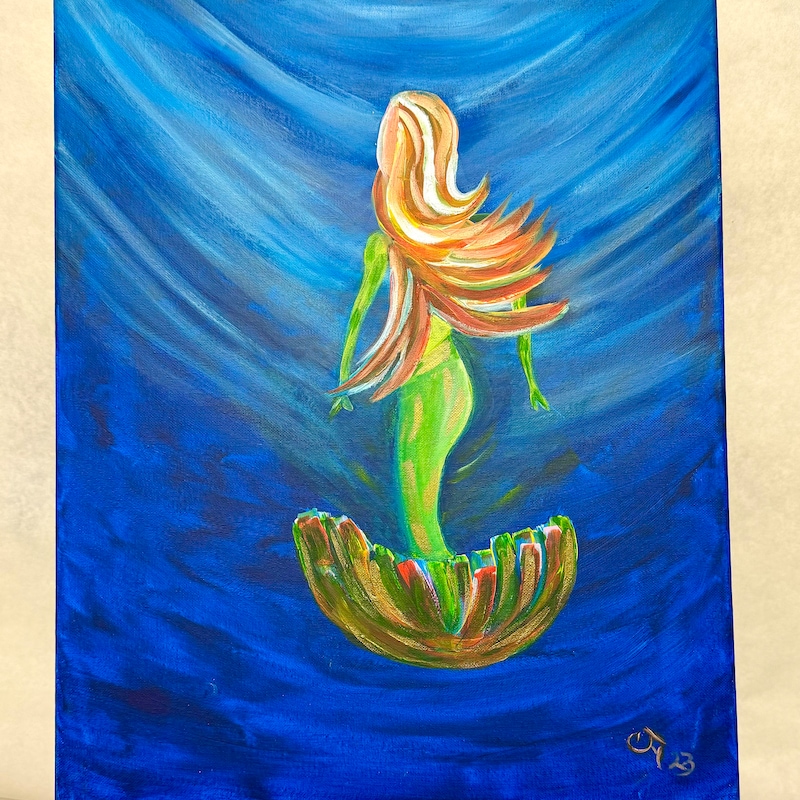 Acrylic Mermaid - Etsy
