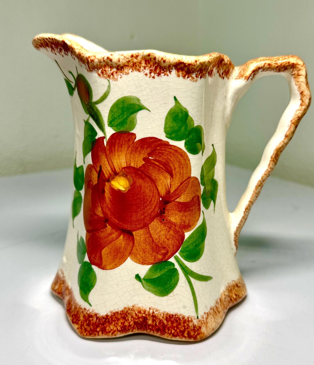 Vintage Cash Family Hand Painted Small Pitcher 5 1/2” - Etsy