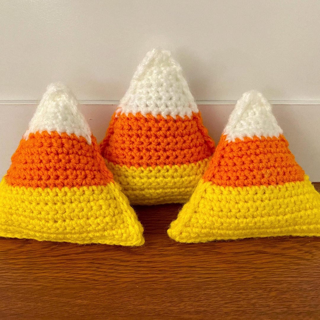 Candy Corn Plushies - Etsy