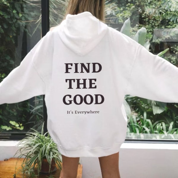 Sweatshirt With a Positive Message - Etsy