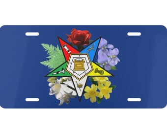 Eastern Star License Plate - Etsy
