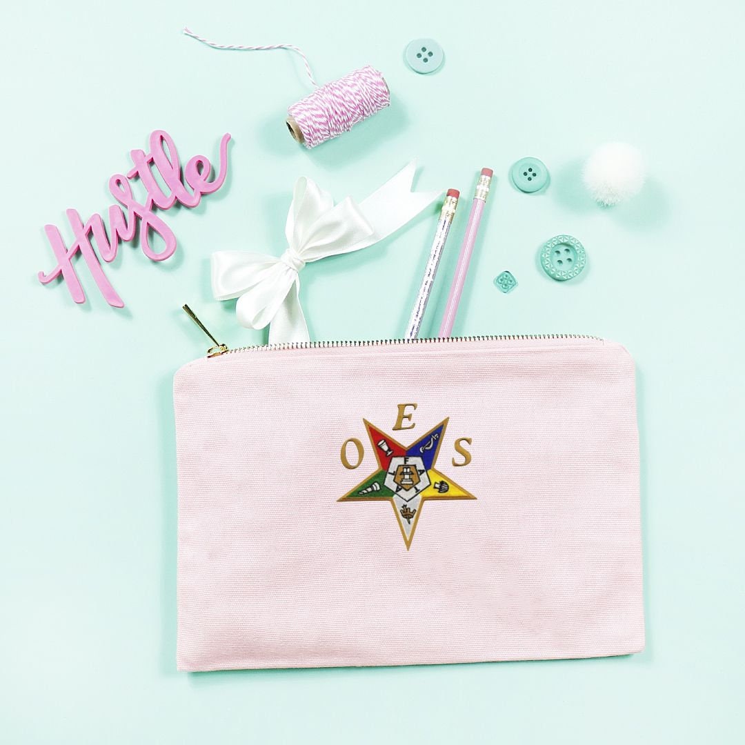 The Order of the Eastern Star OES Vintage Emblem Cosmetic Bag - Etsy