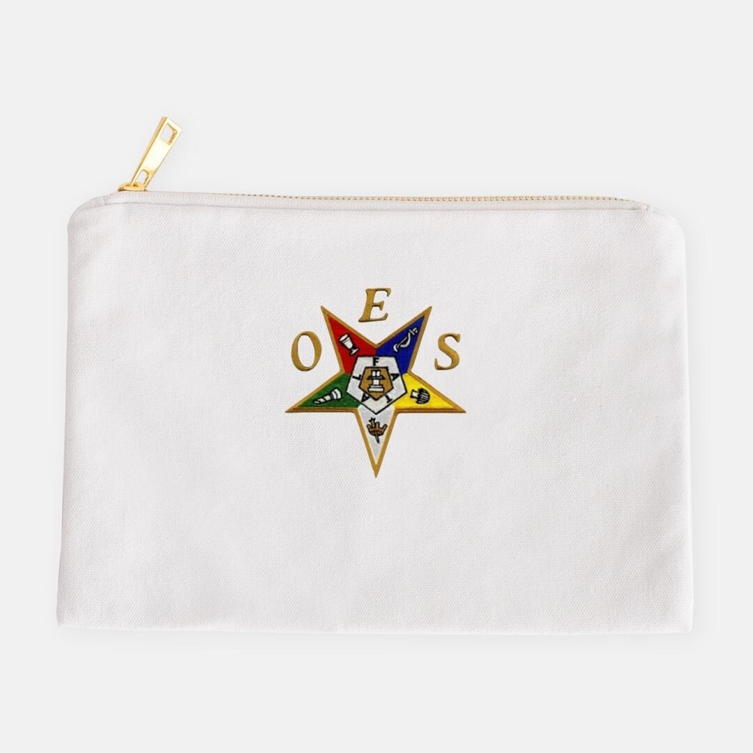 The Order of the Eastern Star OES Vintage Emblem Cosmetic Bag - Etsy