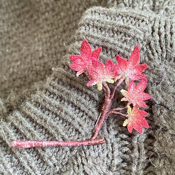 Crochet Maple Leaf - Etsy
