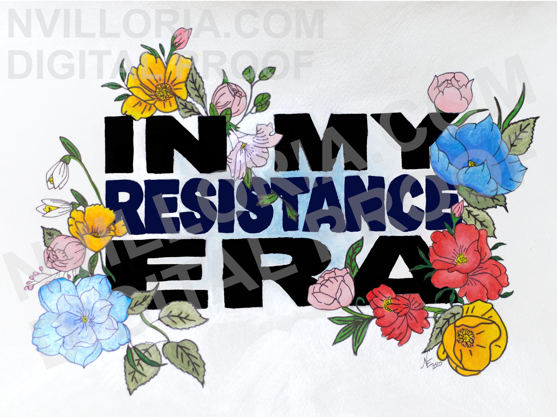 Digital Download Art - Resistance Era Activist Protest Sign | PRINTABLE ...