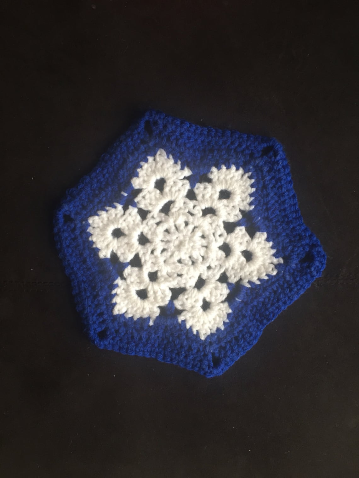 Crochet Snowflake Pot Holder/hot Pad - Etsy
