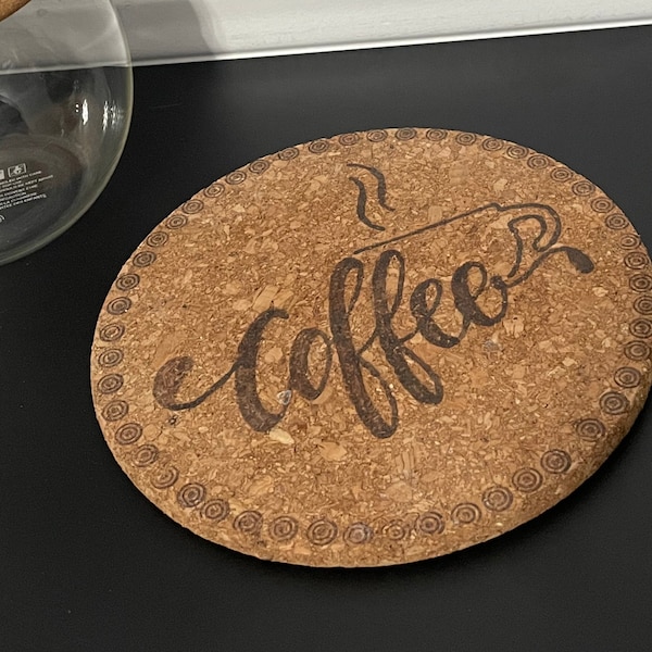 Cork Trivet - Etsy