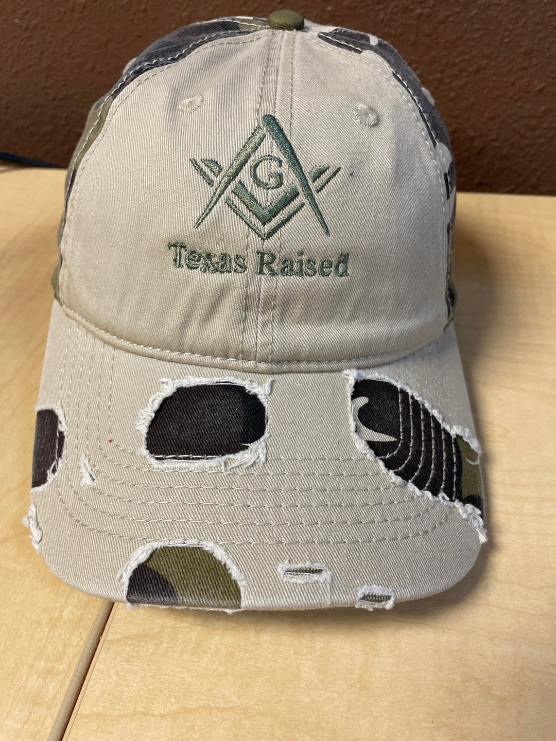 Texas Raised Master Mason Masonic Cap - Etsy