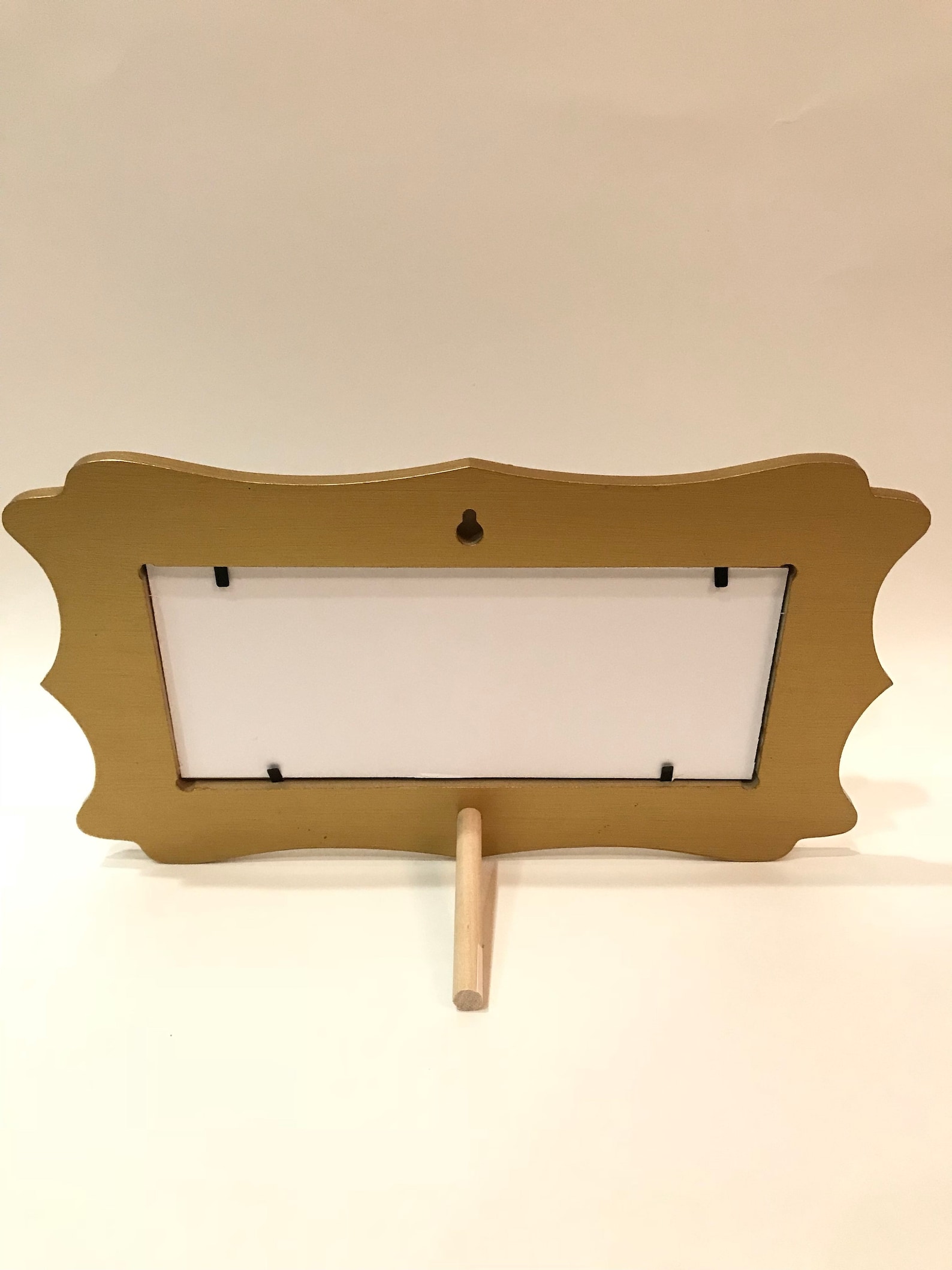 Barber & Cosmetology License Frame Black and White Stripes With Gold ...