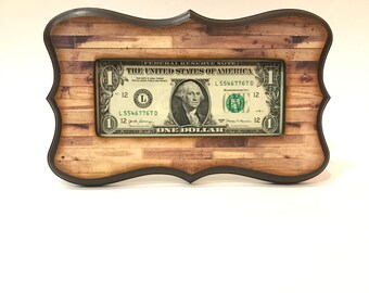 First Dollar Bill Picture Frame - Etsy
