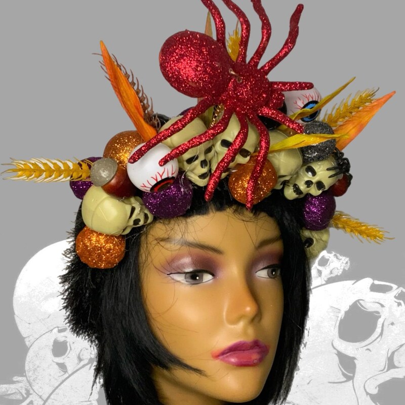 Skull Headpiece - Etsy