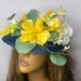 Floral Visor Flower Summer Visor Golf Floral Visor Golf Visor - Etsy