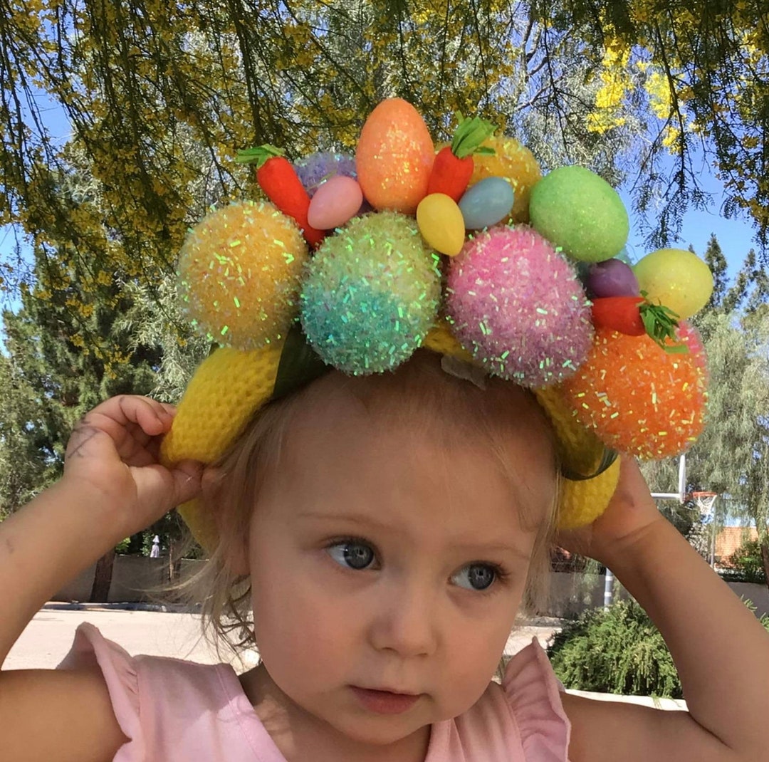 Easter Headband Kids Easter Floral Headband Ester Headpiece Easter ...