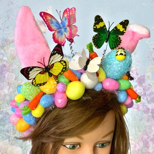 Easter Headband Kids Easter Floral Headband Ester Headpiece Easter ...