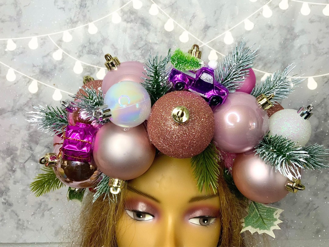 Christmas Headband Winter Holiday Crown Christmas Party - Etsy