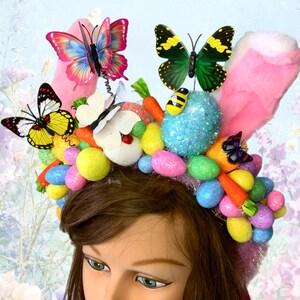 Easter Headband Kids Easter Floral Headband Ester Headpiece Easter ...
