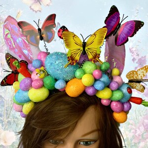 Easter Headband Kids Easter Floral Headband Ester Headpiece Easter ...