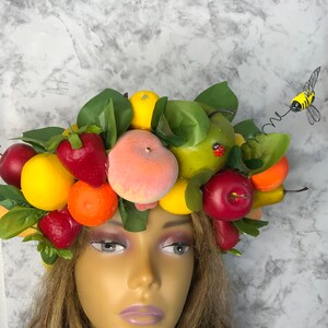 Coachella Crown Party Fruit/berry Crown Headband Party Headwear Fruits ...
