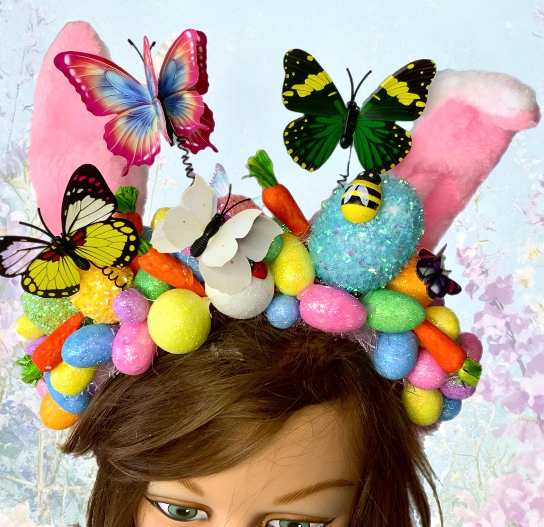 Easter Headband Kids Easter Floral Headband Ester Headpiece Easter ...