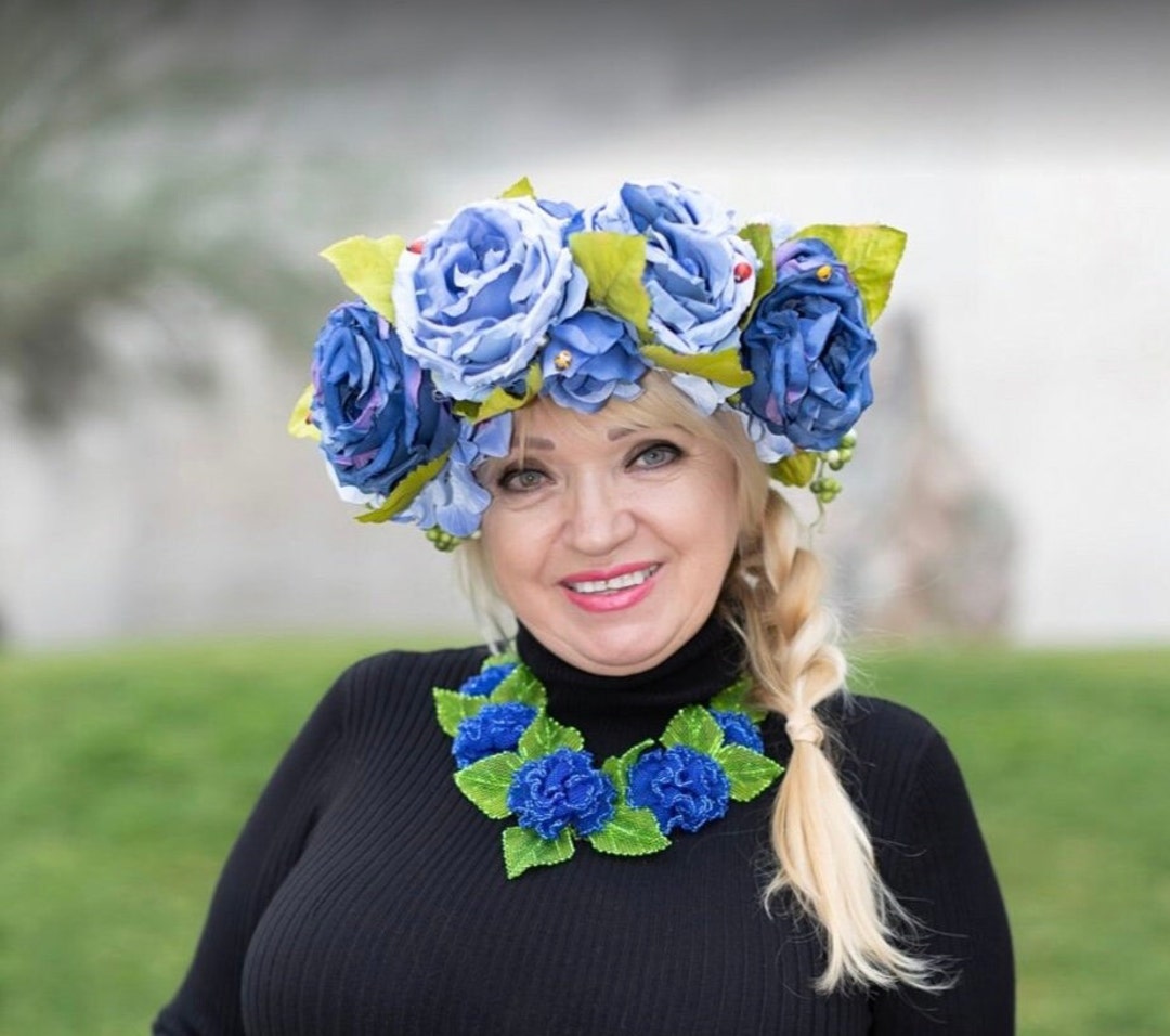 Coachella Crown Wedding Floral Crown,bright Bohemian Flower Crown ...