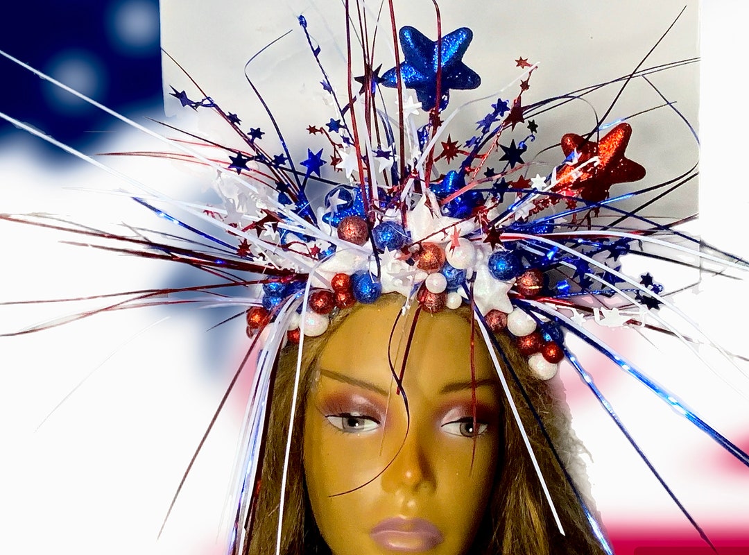 4 Th of July Party Headband Independence Day Party Crown Patriotic ...