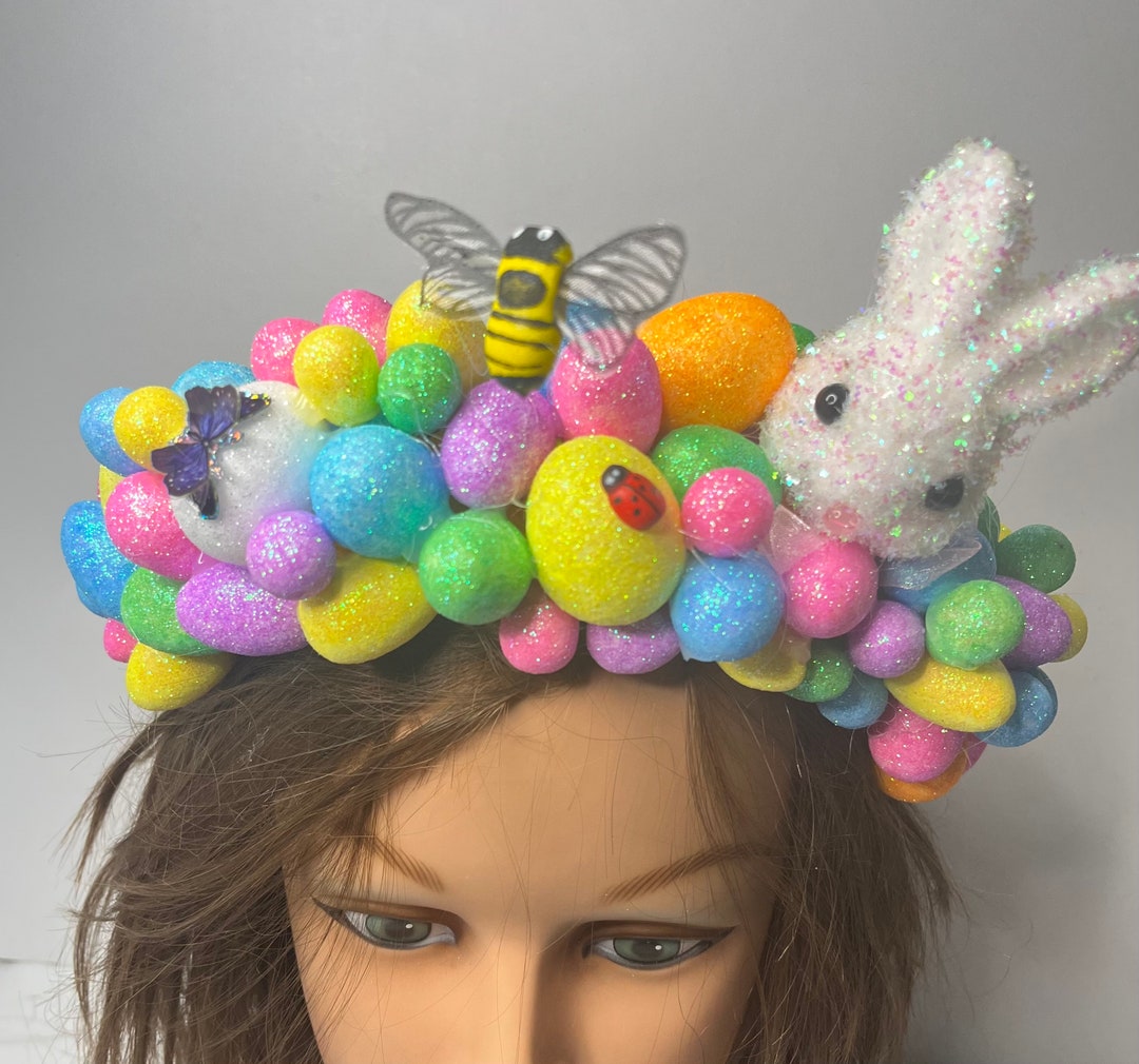Easter Headband Kids Easter Floral Headband Ester Headpiece Easter ...