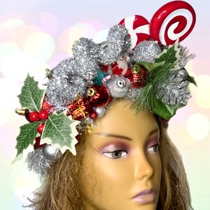 Christmas Party Crown Winter Holiday Crown Christmas Party Headpiece ...