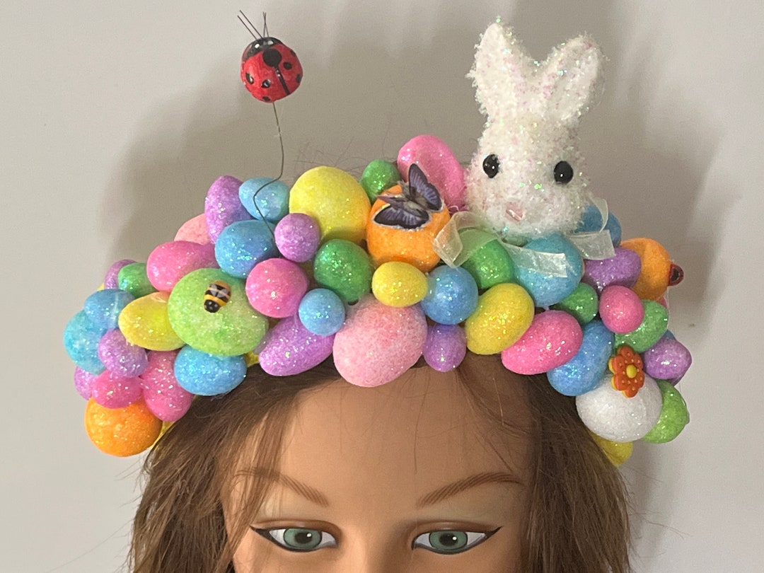 Easter Headband Kids Easter Floral Headband Ester Headpiece Easter ...