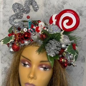 Christmas Party Crown Winter Holiday Crown Christmas Party Headpiece ...