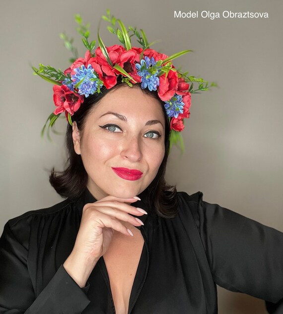 Big floral crown store