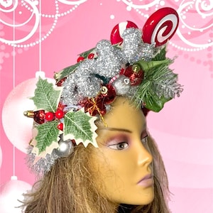 Christmas Party Crown Winter Holiday Crown Christmas Party Headpiece ...