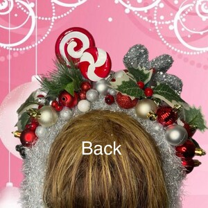 Christmas Party Crown Winter Holiday Crown Christmas Party Headpiece ...