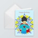 Super Boy Card - Mixed Race Boy Card - Card for Boys With Positive ...