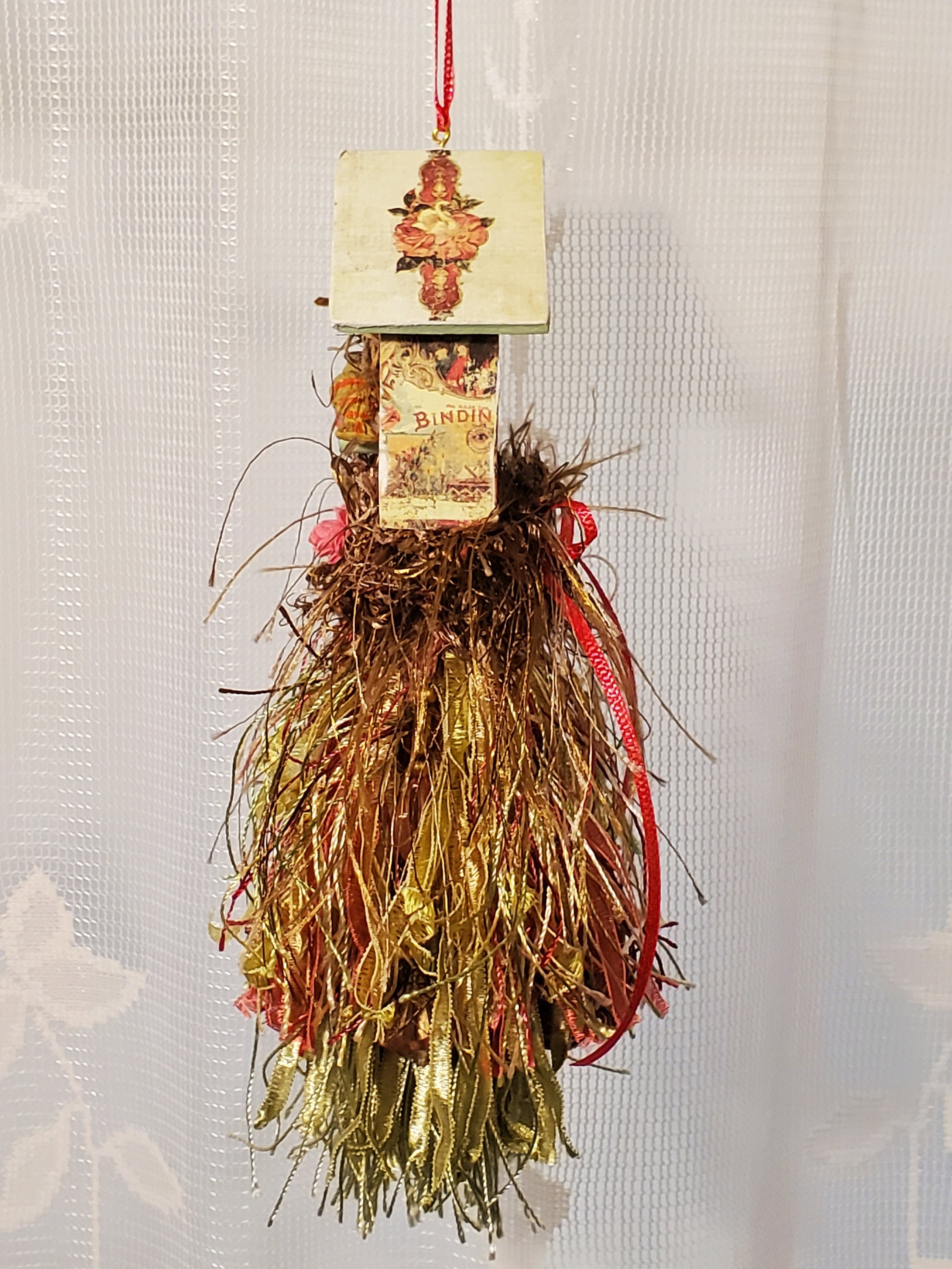 Pretty in Pink Birdhouse Tassel Decorative Designer Tassel Handmade ...