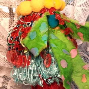 Flying Saucer Mobile Decorative Tassel Red Yellow Blue Green Out of ...