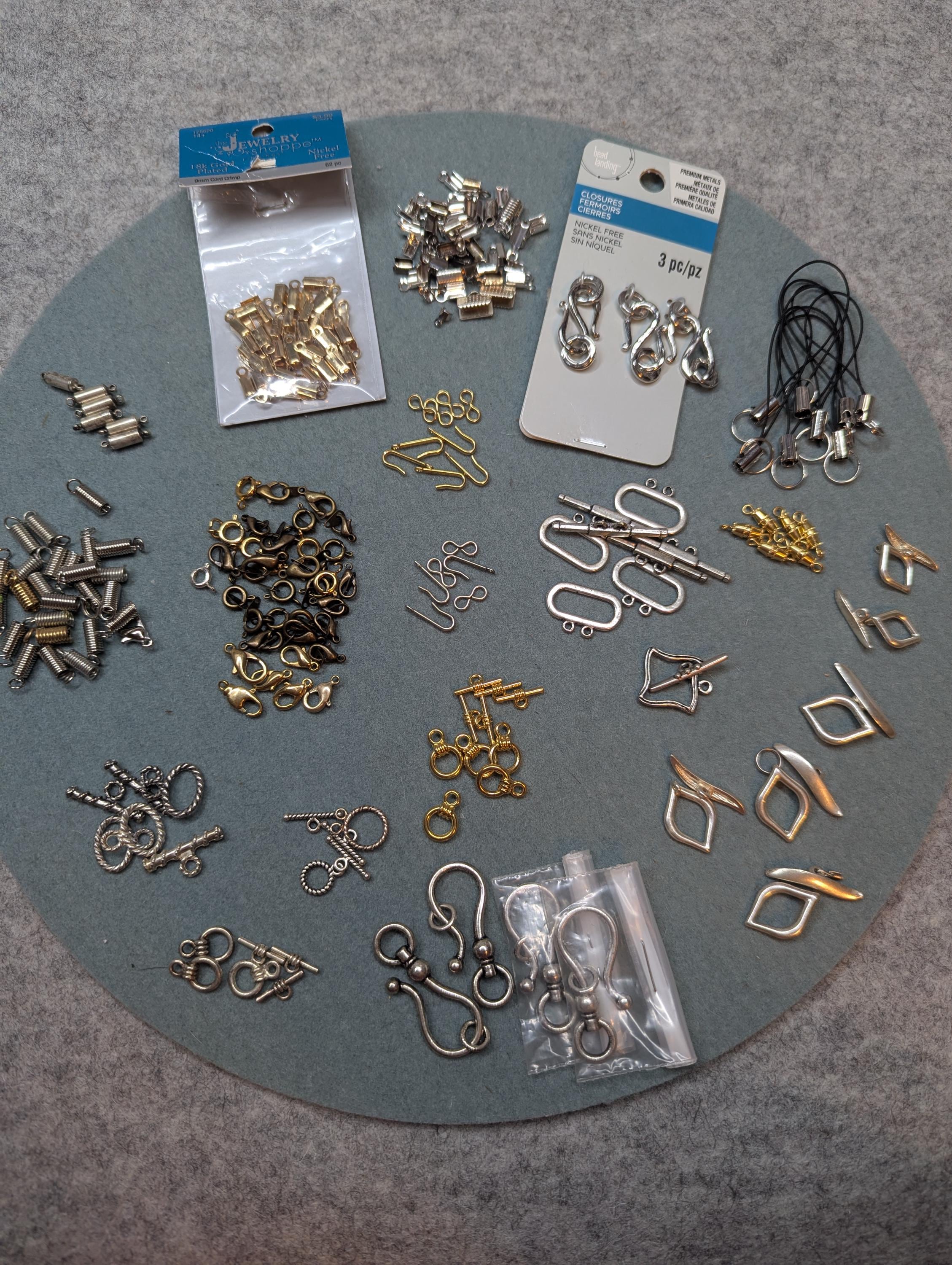 Jewelry Clasps - Various Types of Clasps for Chain and Beaded Jewelry ...