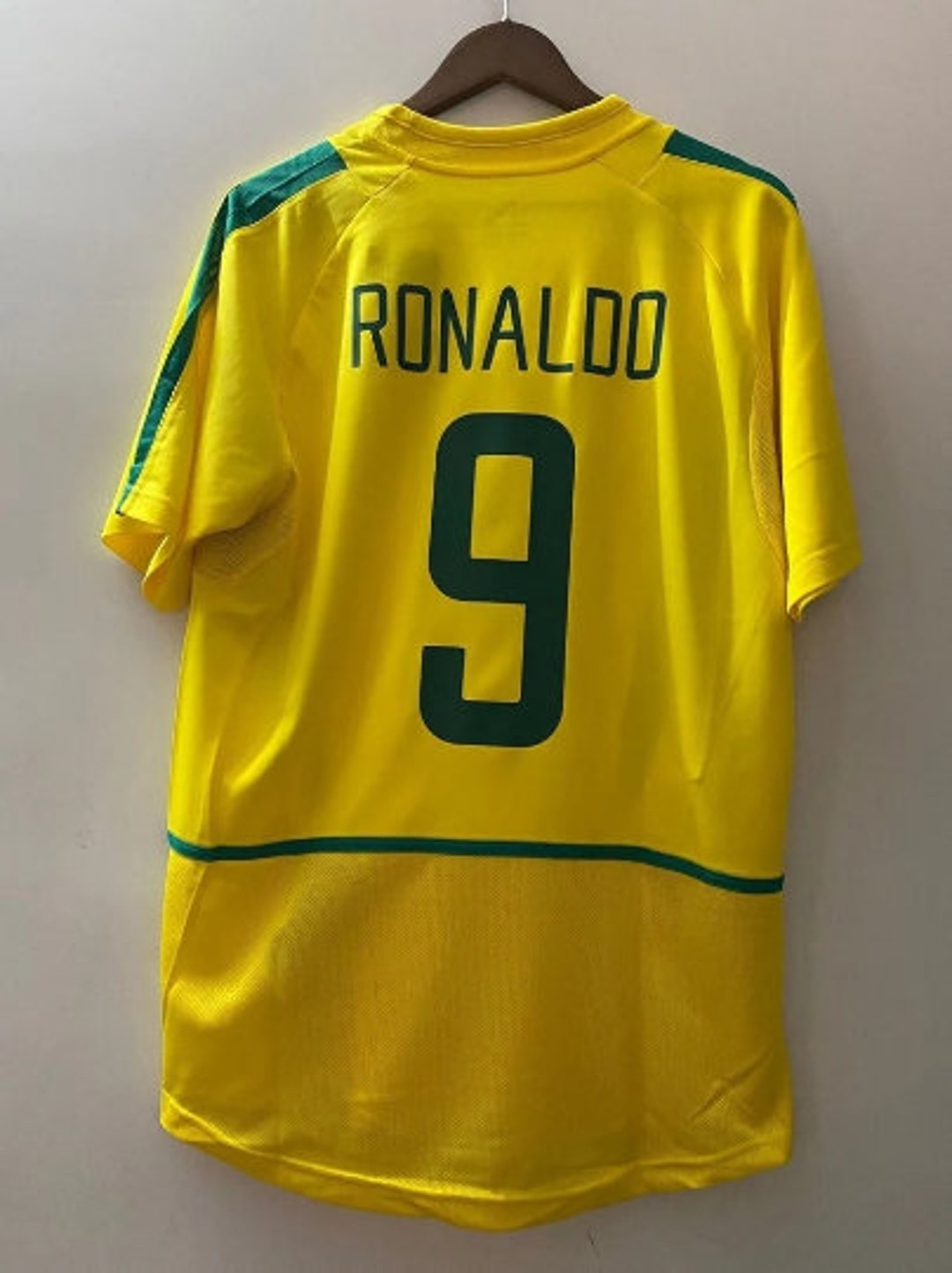 Brazil 2002 Home Retro Kit Football Jersey World Cup Korea - Etsy