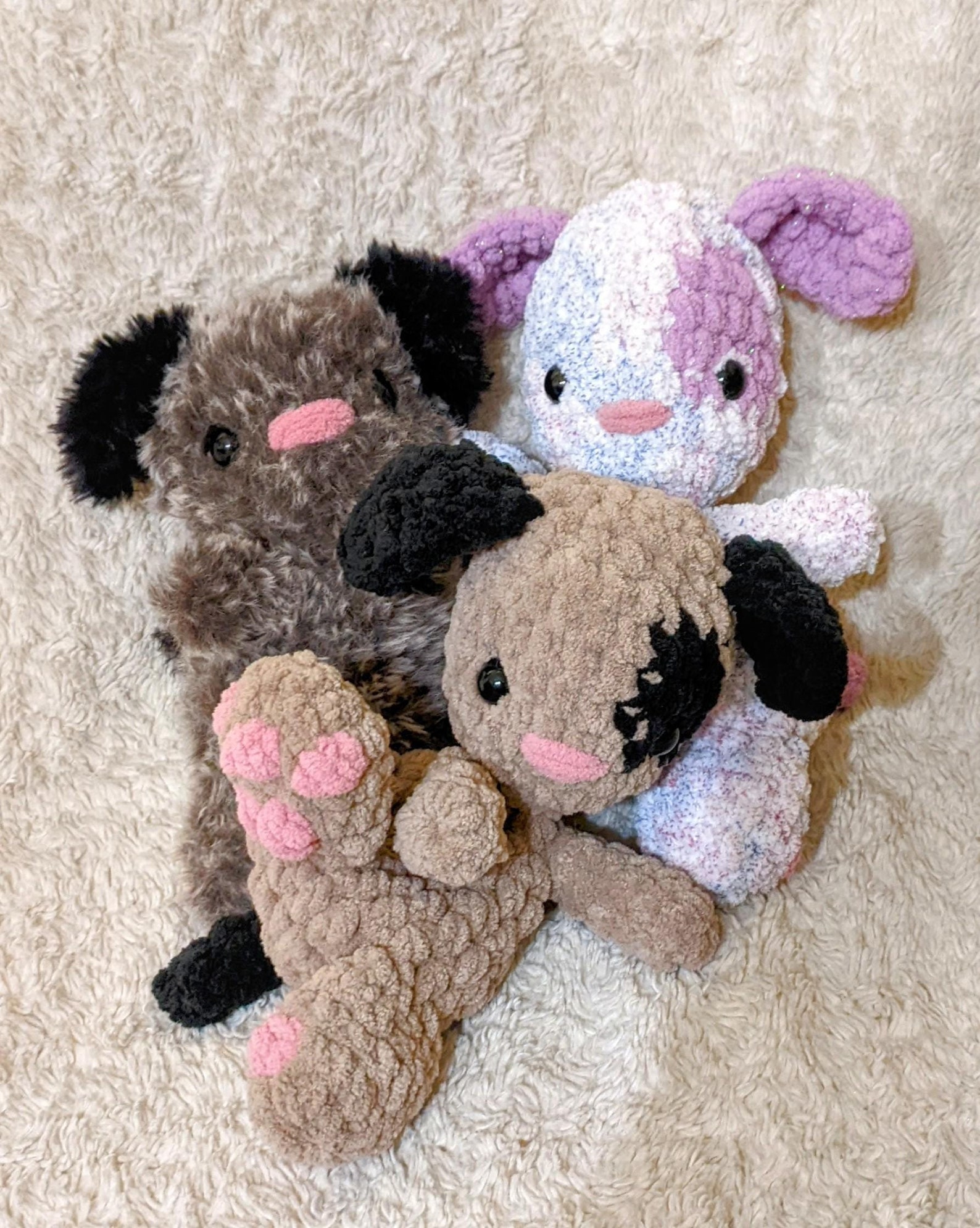 Cute Puppy Plushie | Handmade Toy | Birthday Gift | Animal Lover ...