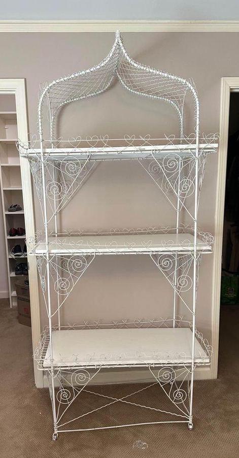 Charming & Vintage French Country Wire Baker's Rack - Etsy