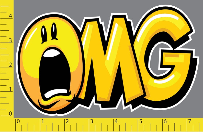 OMG 022724 Laminated Sticker/decal (water/scratch Proof) - Etsy