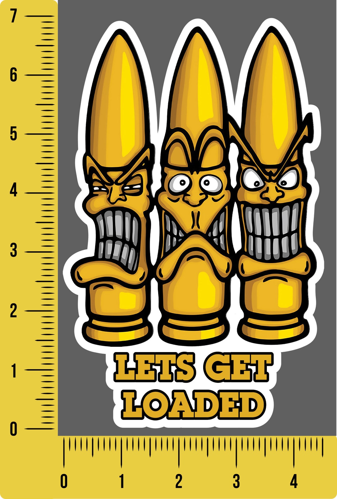 Lets Get Loaded Laminated Sticker/decal (water/scratch Proof) - Etsy