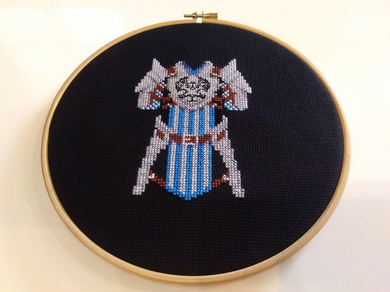 Dragon Age Grey Warden Armor Cross Stitch Pattern - Etsy