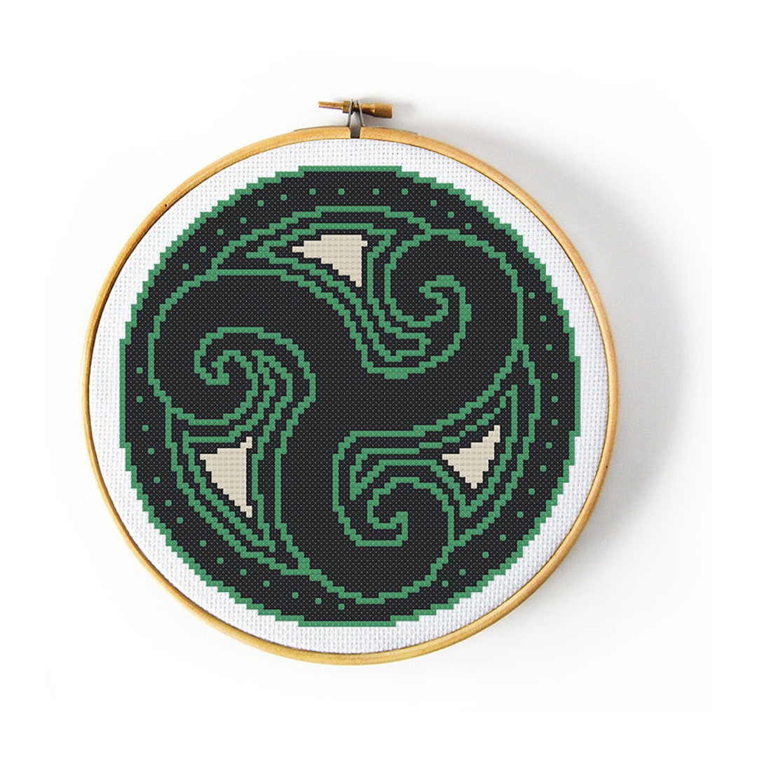 Skyrim Morthal Guard Shield Cross Stitch Pattern - Etsy
